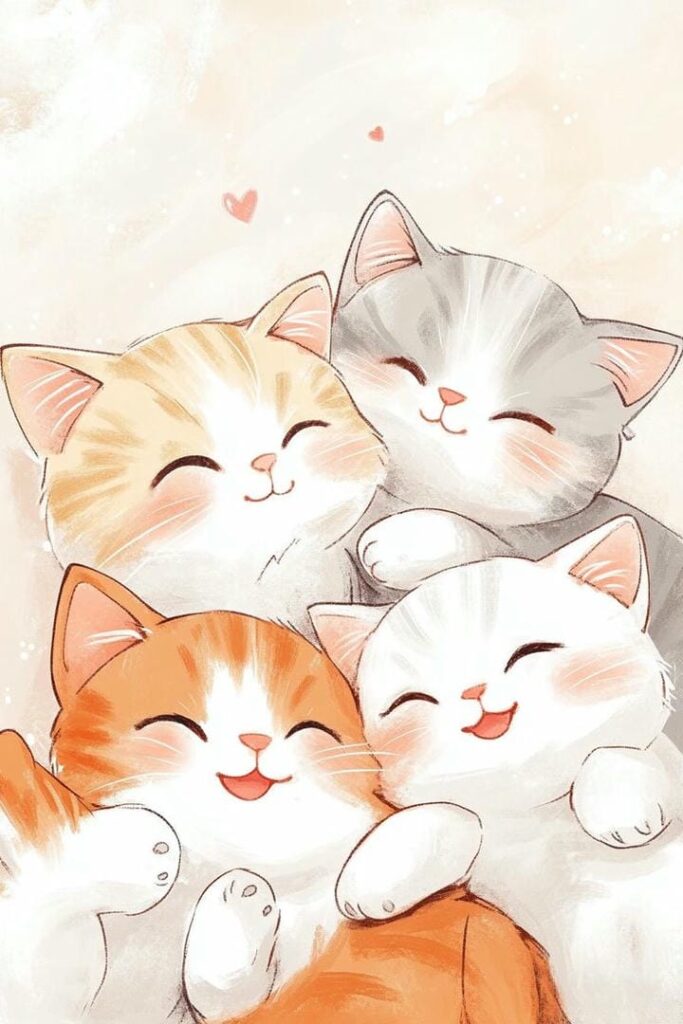 Top 200+ Ảnh Mèo Chibi Siêu Cute, Nhìn Xong Muốn Véo Má Một Cái Luôn ...